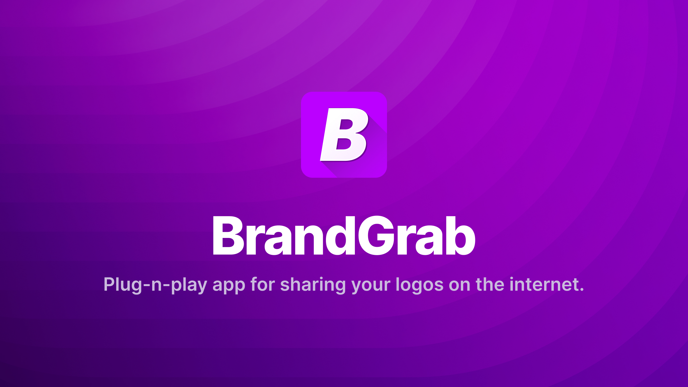 BrandGrab: Plug-n-play widget for sharing your logos on the internet.